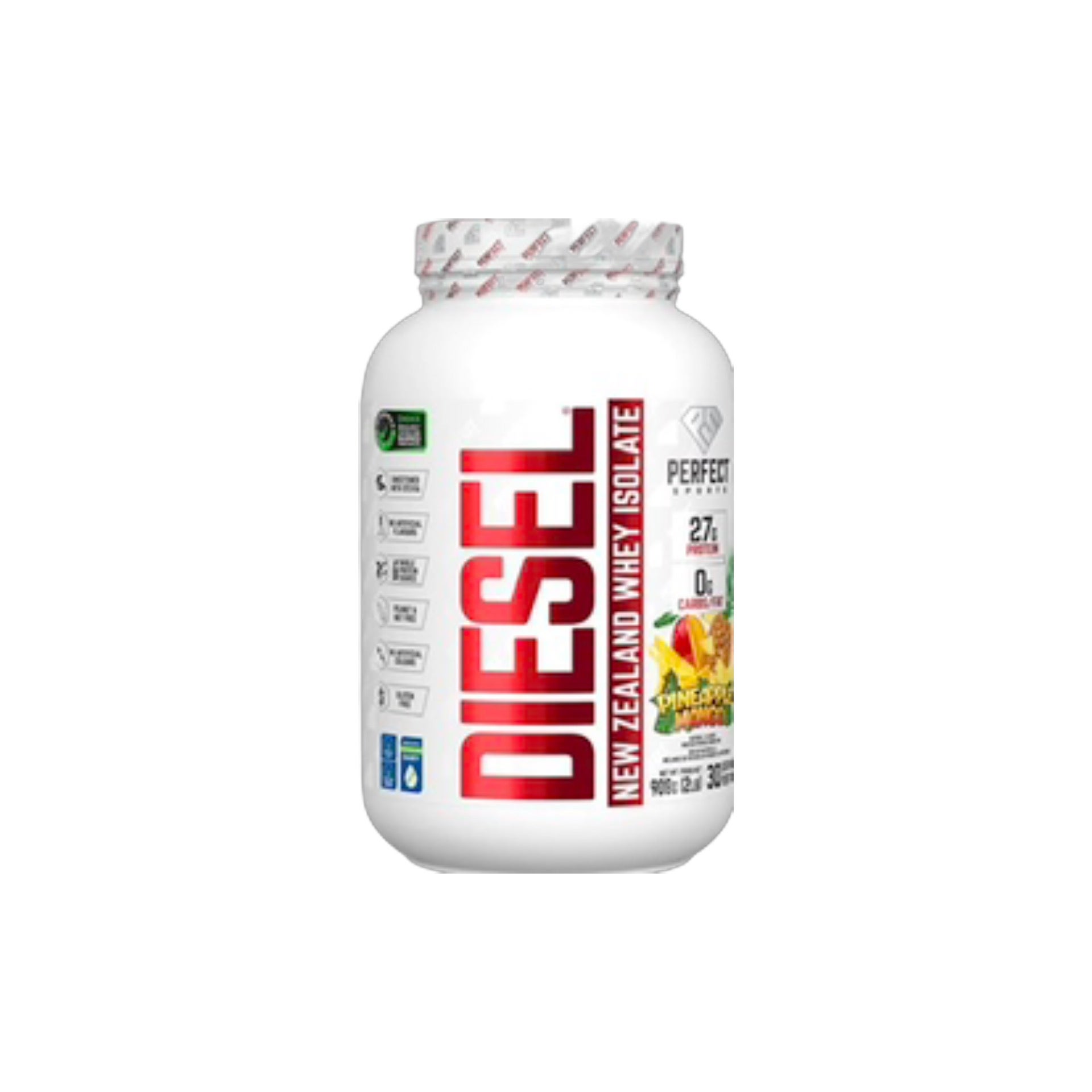 Diesel New Zealand Whey Isolate Protein - Pineapple Mango (2lbs) at ...